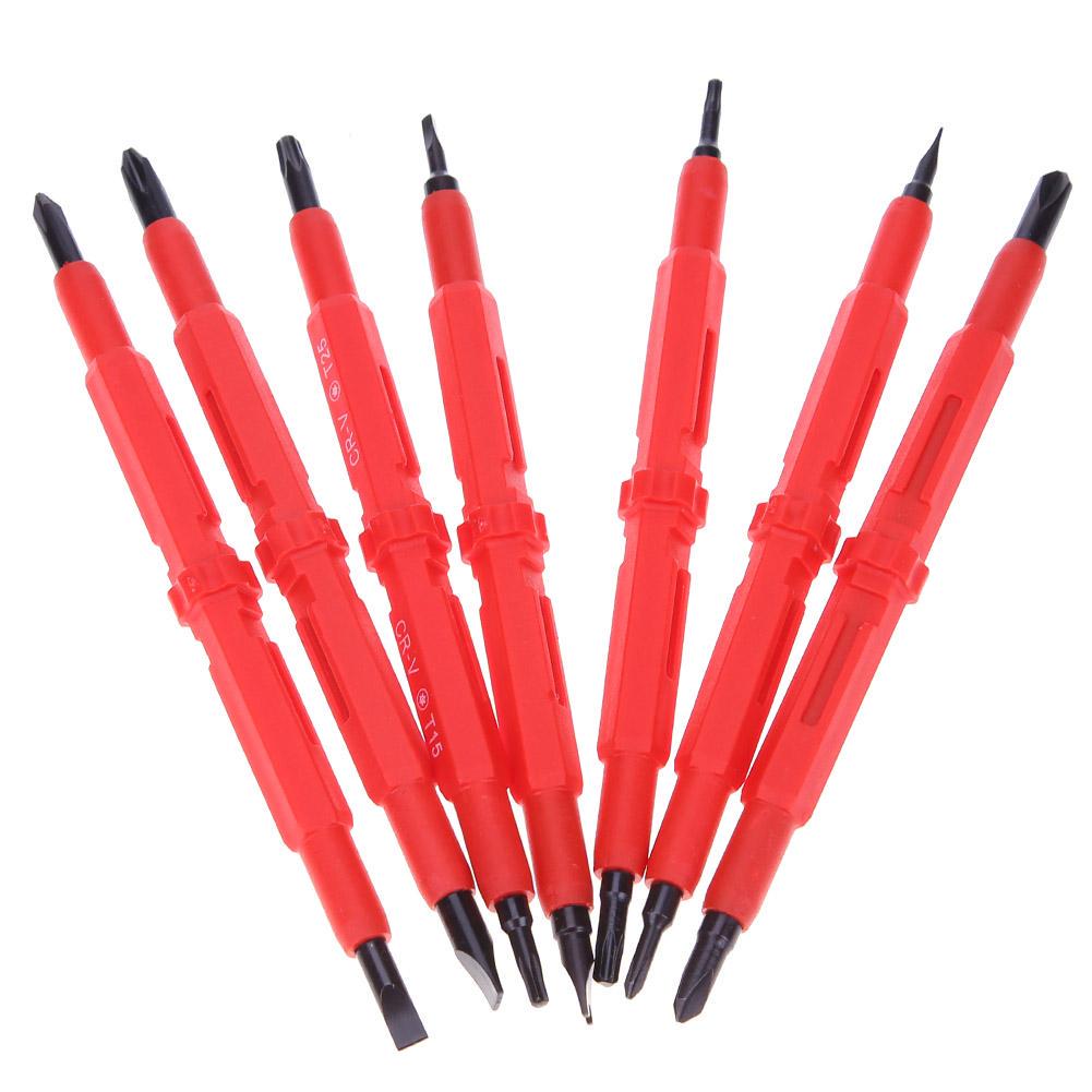 Buy 8pcs/set CR-V Insulated Multi Screw Head Type Electricians ...