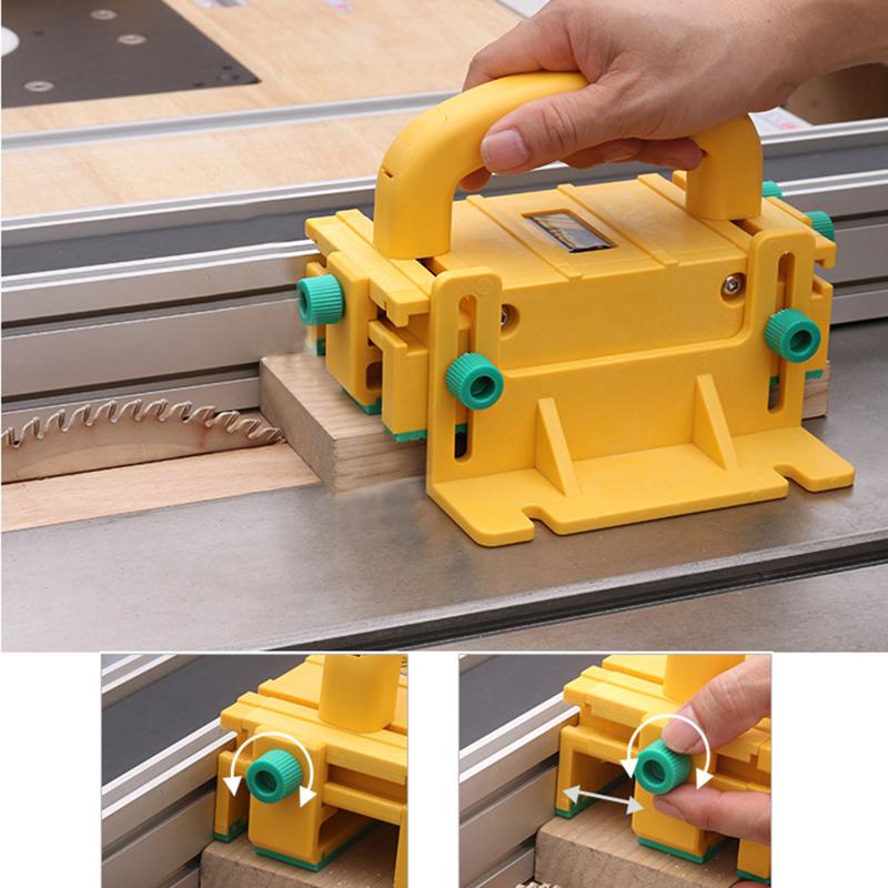 Buy Woodworking 3d Pushblock With Multi-slot Pads Removable Safety ...