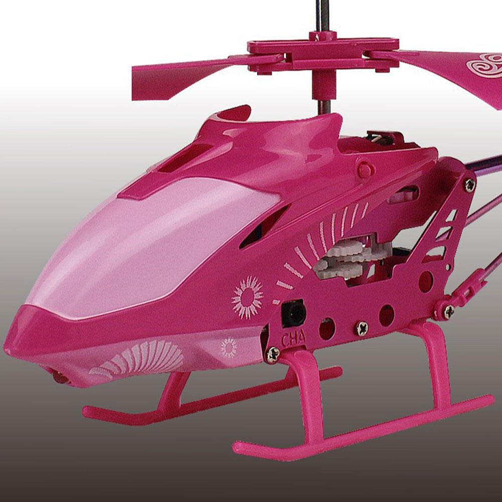 RC Toys LED Helicopter Skyline 3.5 Channel With Gyro Pink New Gifts ...