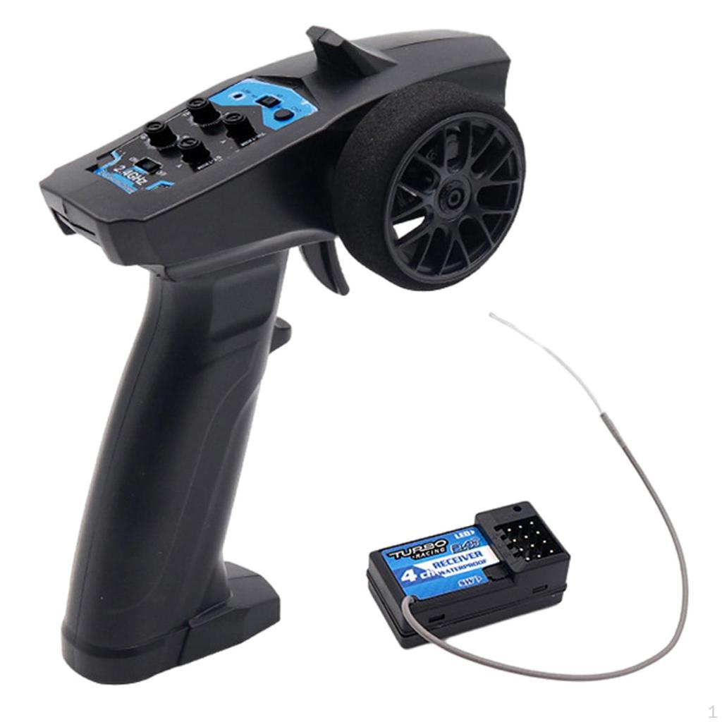 Turbo Racing 91803G-VT RC 2.4G 3CH Radio Transmitter Remote Controller ...