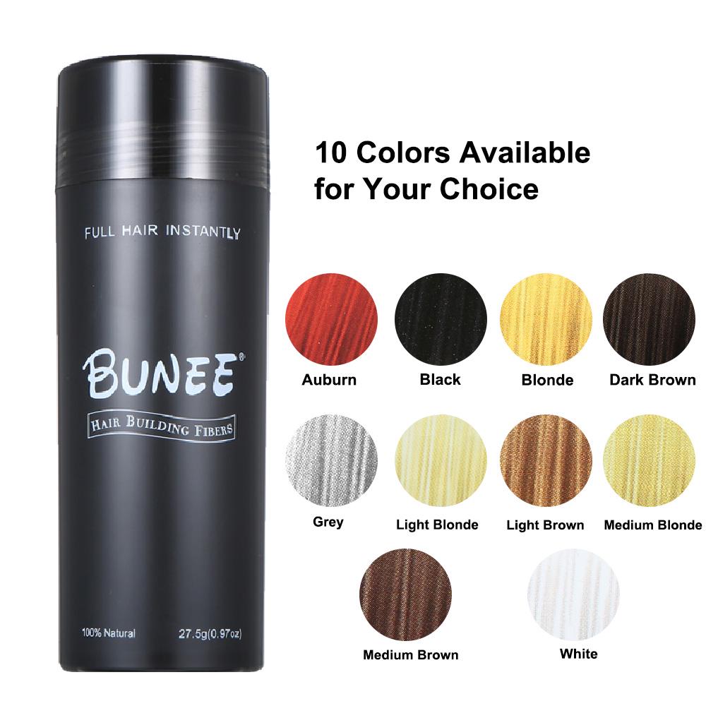 Buy 27.5g BUNEE Hair Building Fibers Hair Loss Concealer Hair ...