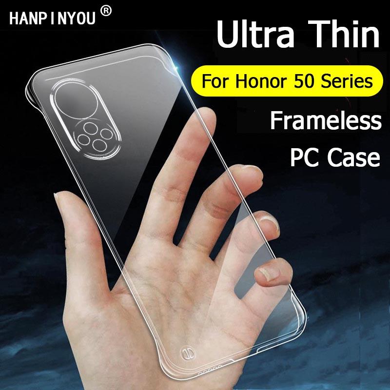 Cheap Ultra Clear Thin Frameless Phone Case For Huawei Honor 50 60 ...