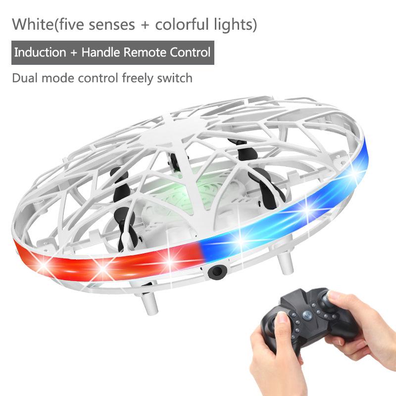 Satın alın UFO Mini Flying Ball Induction Handle Remote Control Dual Model LED Suspension RC ...