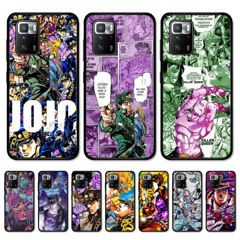 Buy JoJo's Bizarre Adventure JoJo Anime Phone Case For Redmi Note 10 9 ...