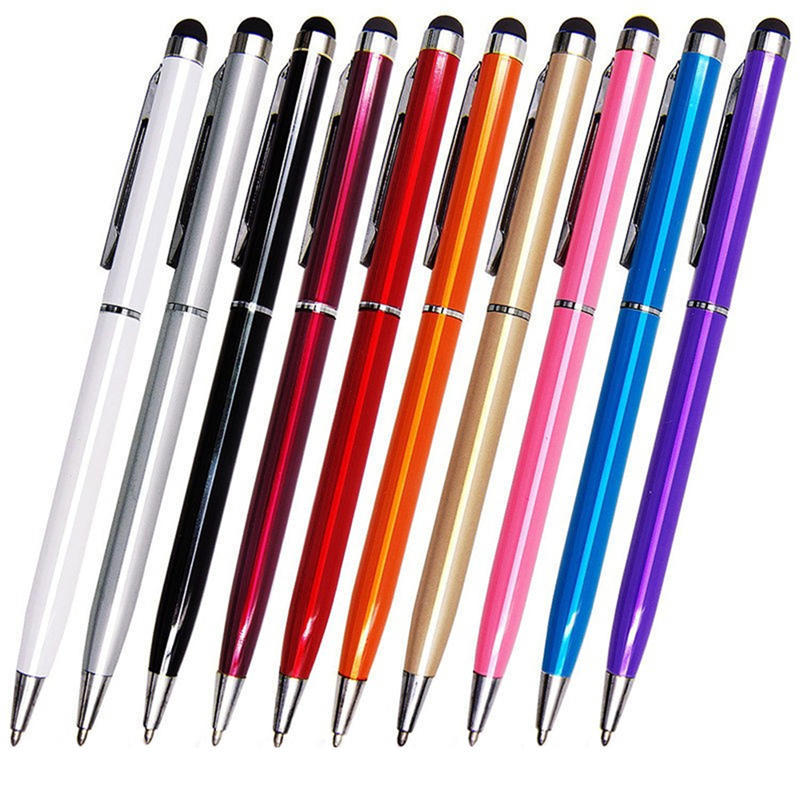 Buy 5pcs 2 In 1 Touch Screen Pen Ballpoint Pen Ipad Tablet Smartphone ...