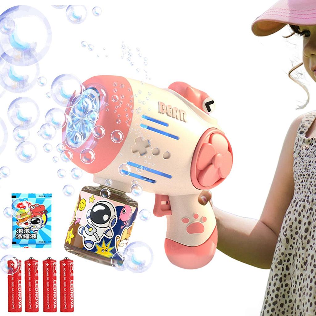 Kup Bubble Guns Kids Toys Electric Automatic Soap Rocket Bubbles ...
