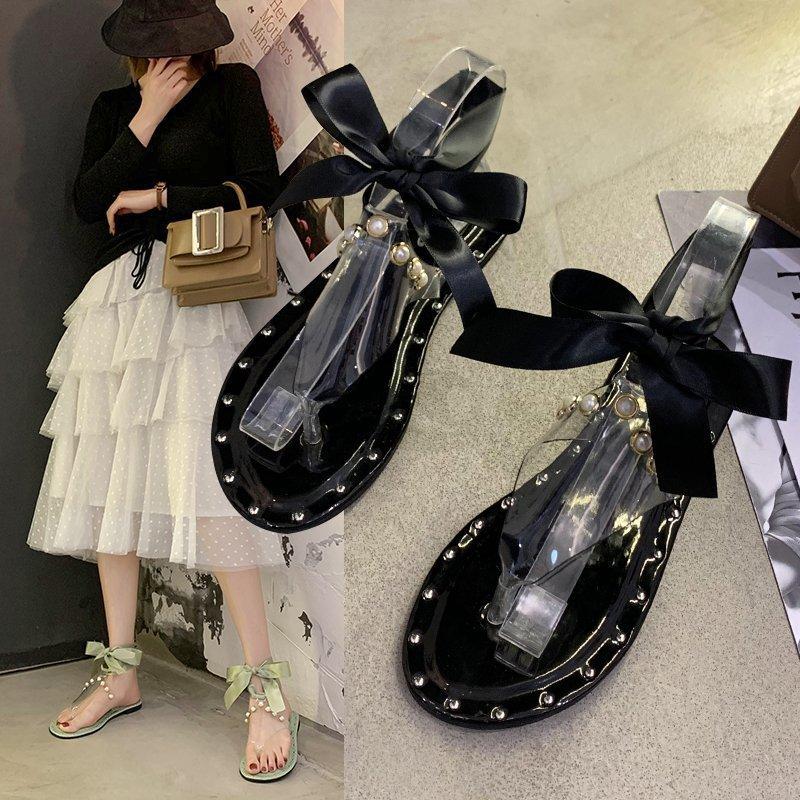 Summer New Bohemian Style Round Toe Sandals Female Fashion Trend ...