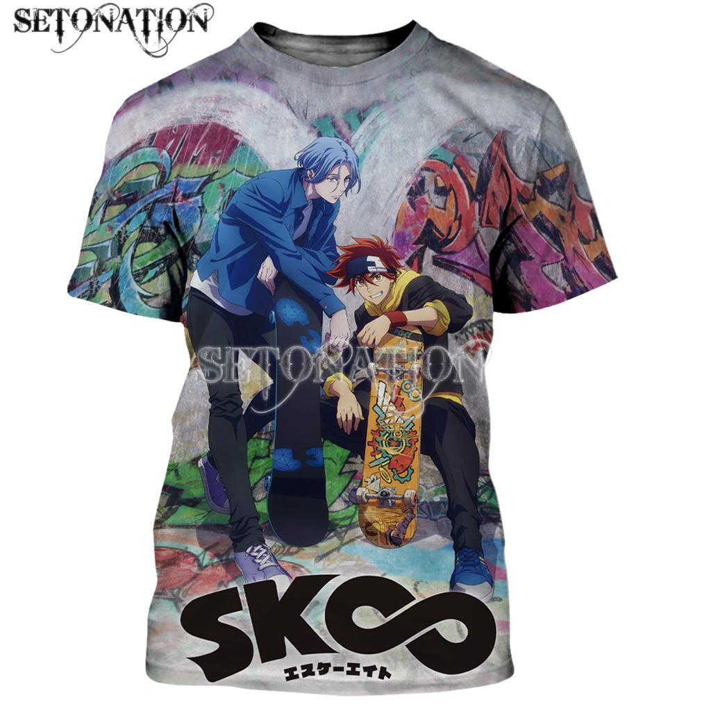 Satın alın Sk8 The InfinityPopularity New Fashion Cool 3d Printed T ...