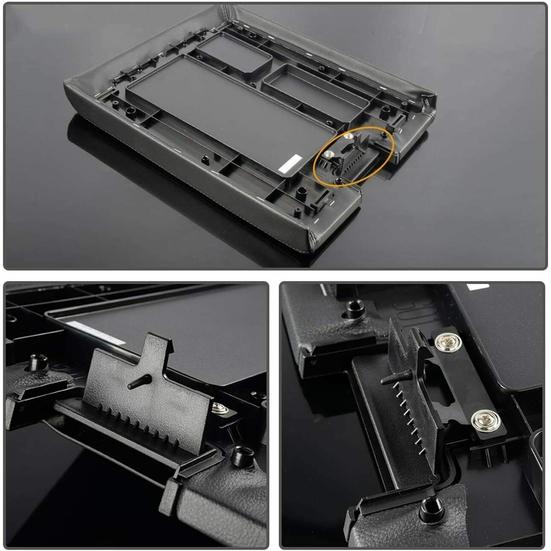 Armrest Lid Life Sturdy Center Latch Clip Service ABS Long Console Arm ...