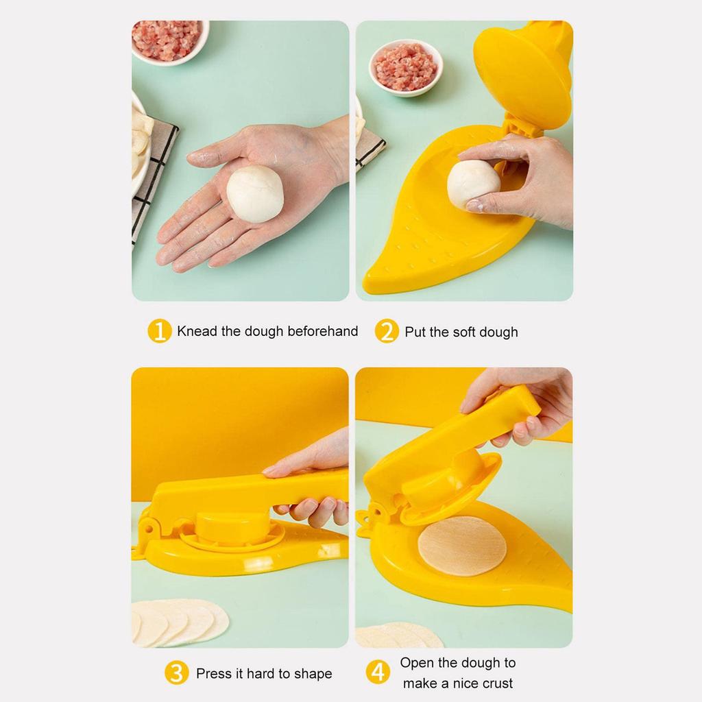 Buy Press Dumpling Skin Artifact Kitchen Manual Skin Press Dumpling ...