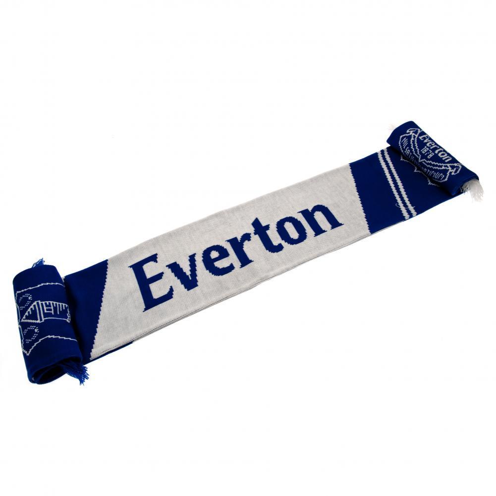 Everton FC Jacquard Knit Scarf acheter à prix bas — livraison gratuite ...
