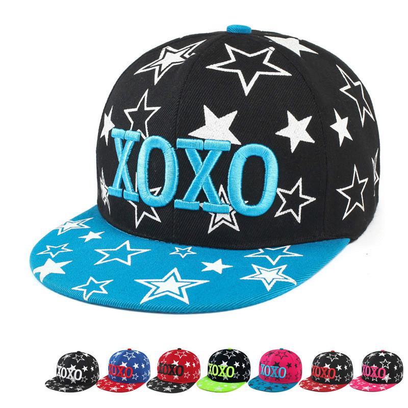 Buy Hat Summer Outings Sunscreen Hat New Letter Embroidered XOXO Hip ...