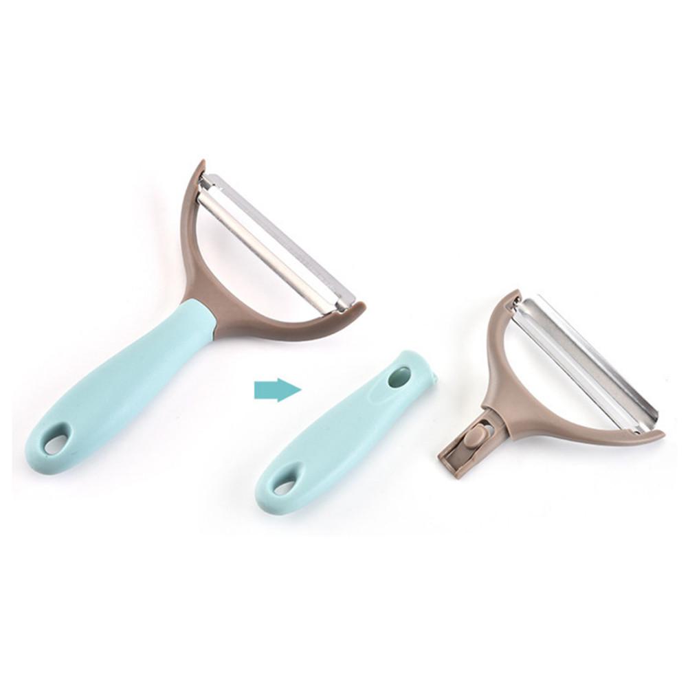 Buy Julienne Vegetable Peeler Set Stainless Steel Cabbage Carrot Potato ...