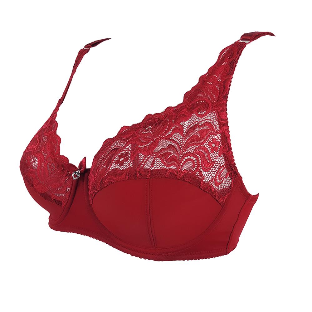 Buy Julexy Plus Size CD Women Bra Sexy Lace Female Underwear at ...