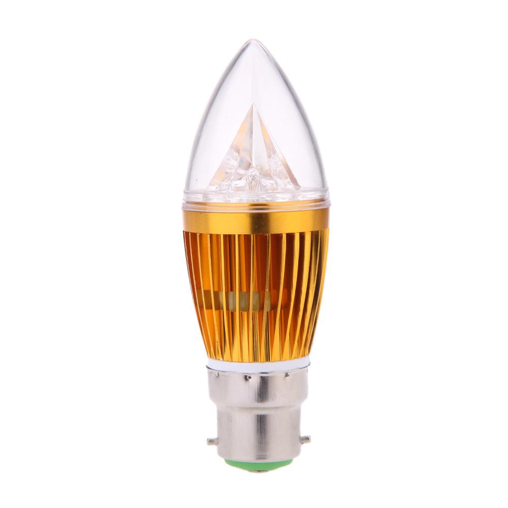 B22 10w Led Candle Light Bulb Chandelier Lamp Spotlight High Power Ac85 ...