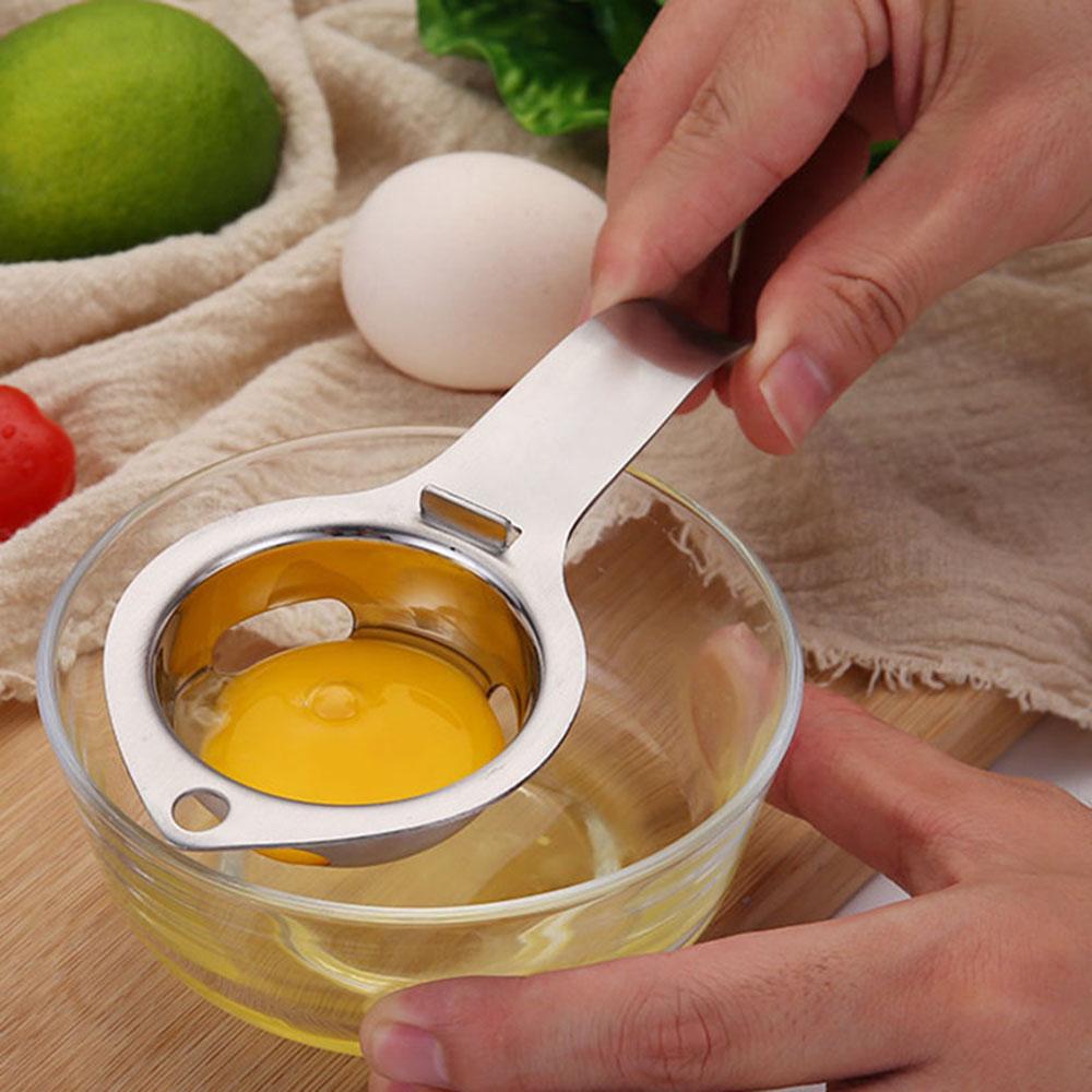 Buy Gadgets Separating Spoon Funnel Stainless Steel Egg White Separator ...