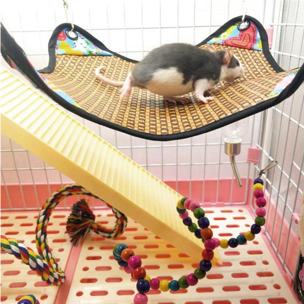 Buy Small Animal Hamster Rabbit Hammock Hanging Soft Warm Sleeping Mat ...