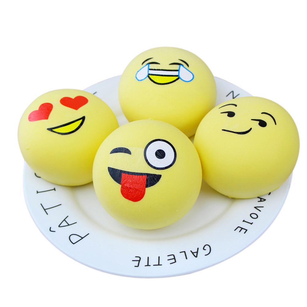 Squishies Emoji Super Slow Rising Fruits Scented Squeeze Stress Relief ...