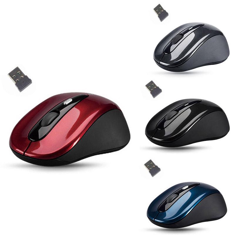 Mini Small USB Wireless Mouse Optical Cordless Mice for Laptop Notebook ...