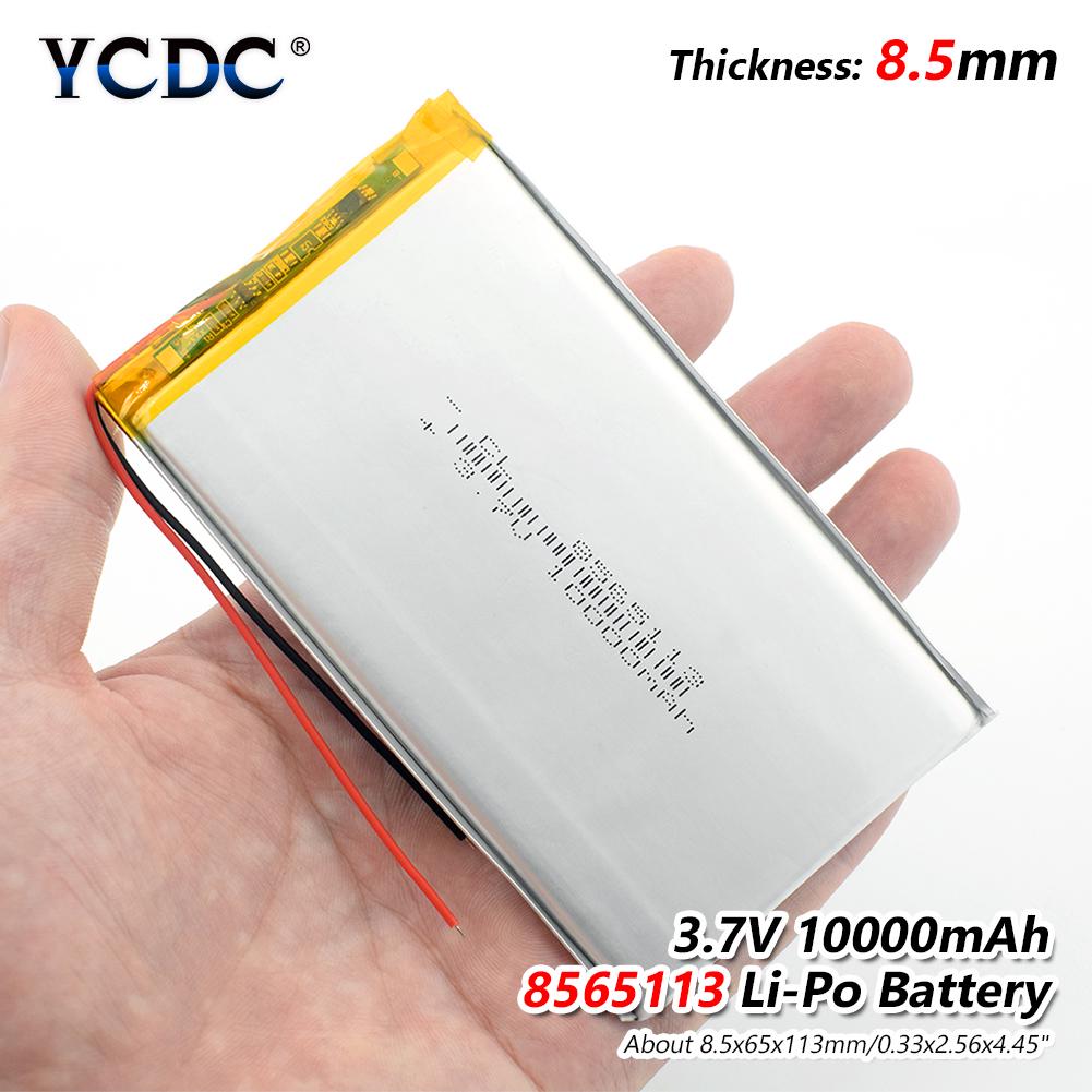 Buy 3.7V 10000mAh Li-polymer Battery 8565113 For DVD Tablet MID GPS ...