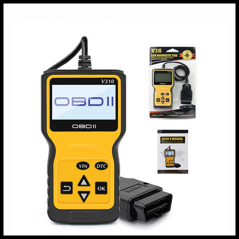 Code Reader V310 MINI OBD2 Auto Scanner Car Check Engine Fault Code ...