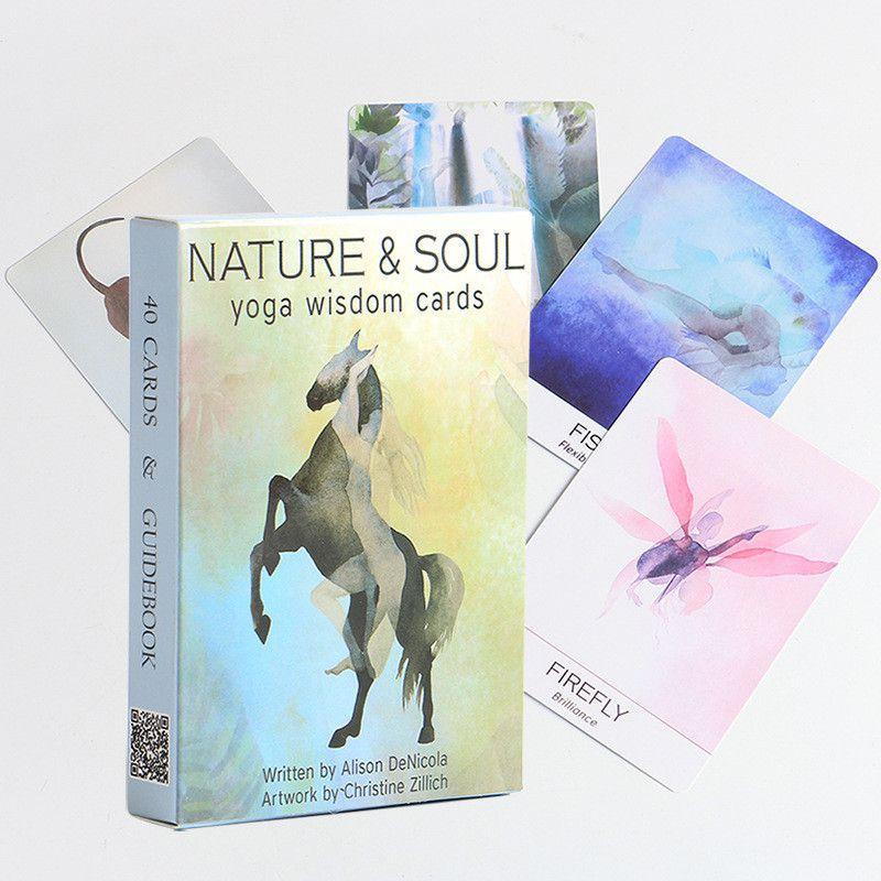 Buy Wisdom Yoga Oracle Cards Mysterious Divination Tarot Cards Deck ...