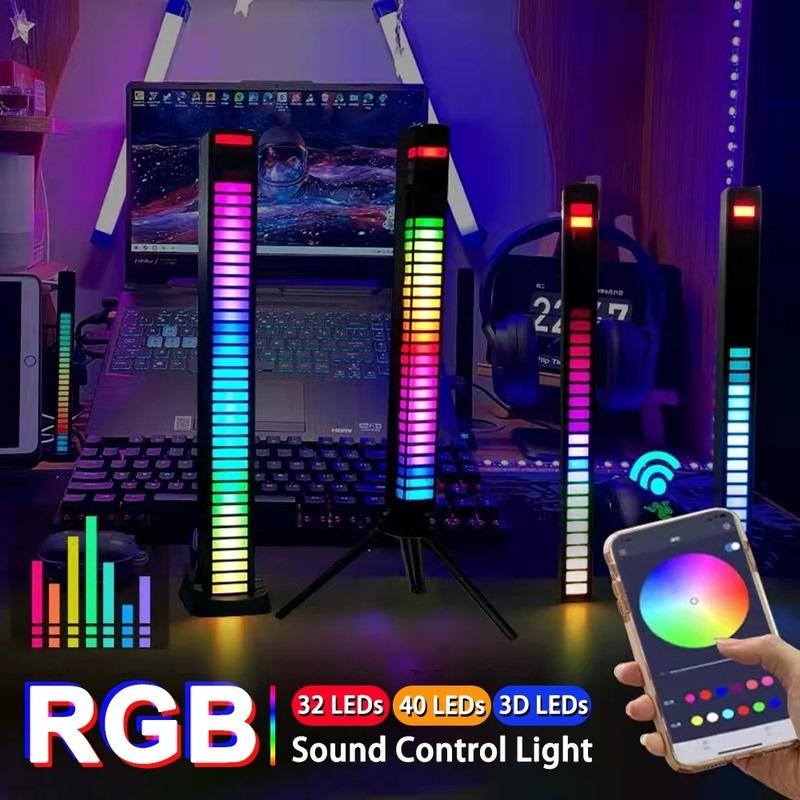Buy LED Light RGB Sound Control Lights App Control Music Rhythm ...