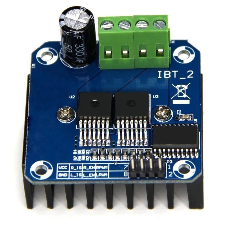 Arduino Akıllı Otomobil Modülü için Çift BTS7960B DC 43A Step Motor ...