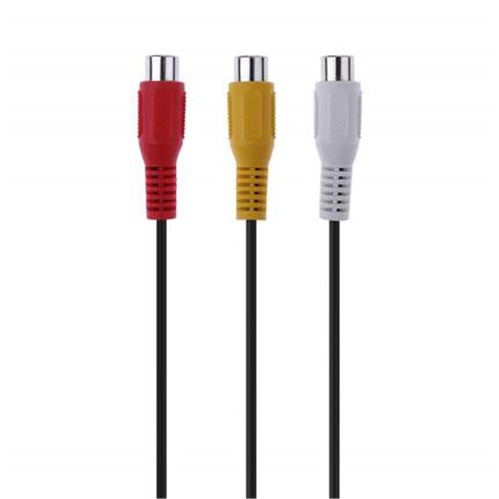 Buy HDTV TV USB Male 3-RCA Female AV Cord Converter Video Cables Video ...