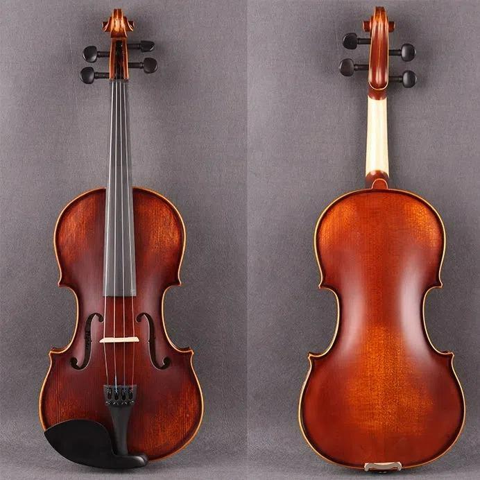 Buy Fully handmade antique violin 4/4 3/4 spruce panel Maple Back ...