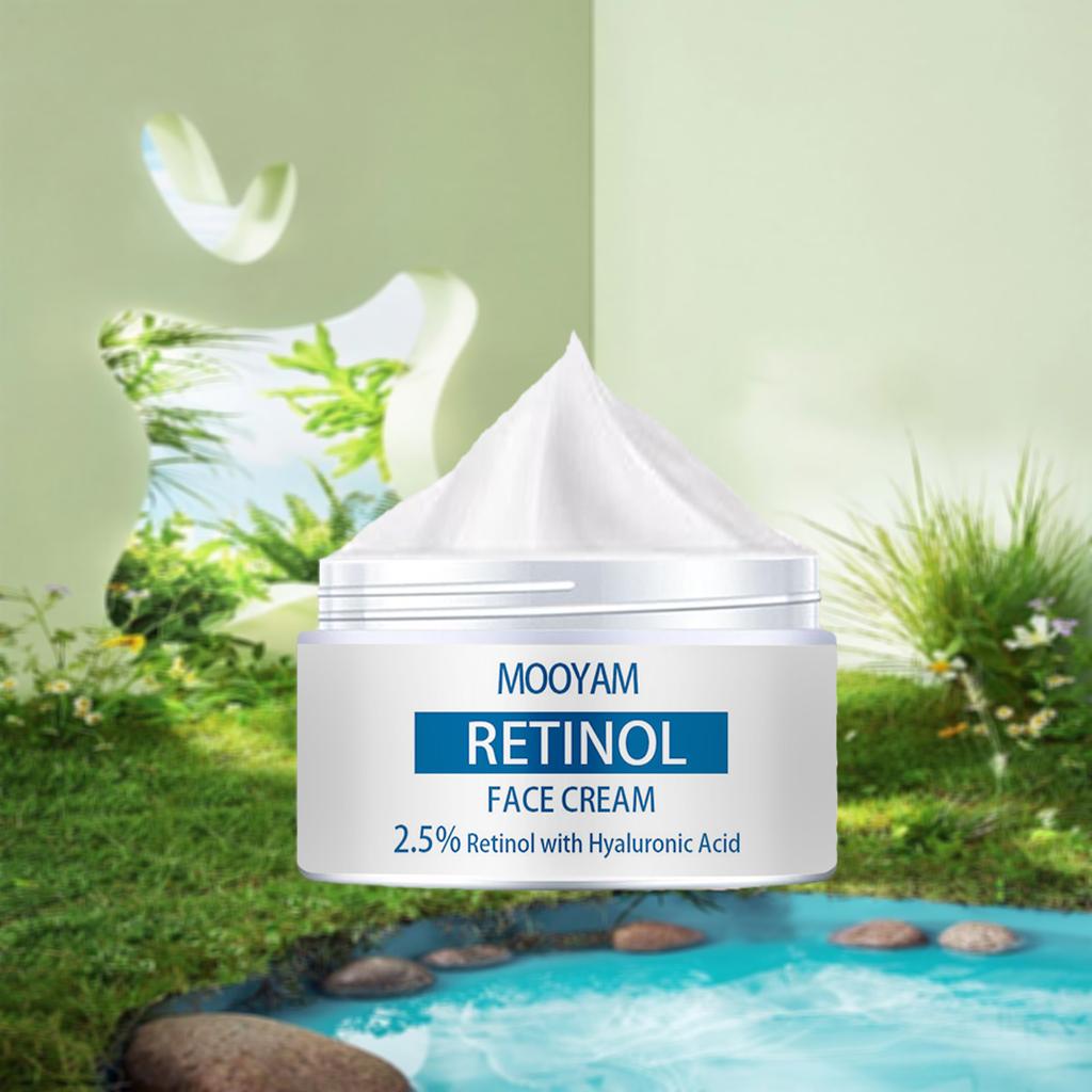 Buy Retinol Face Cream Anti-Aging Wrinkle Whitening Moisturizing ...