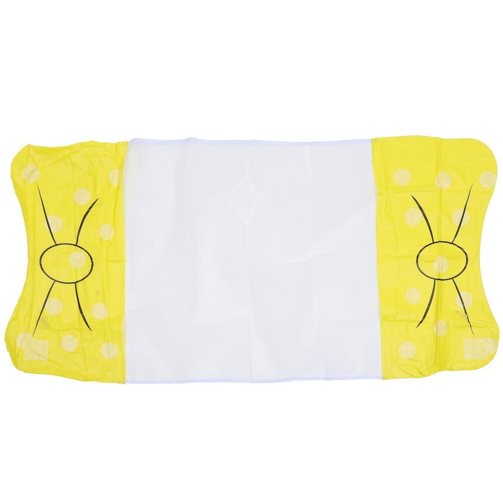 Buy 1pc Lightweight Pool Float Mat Inflatable Floating Row with Net for ...