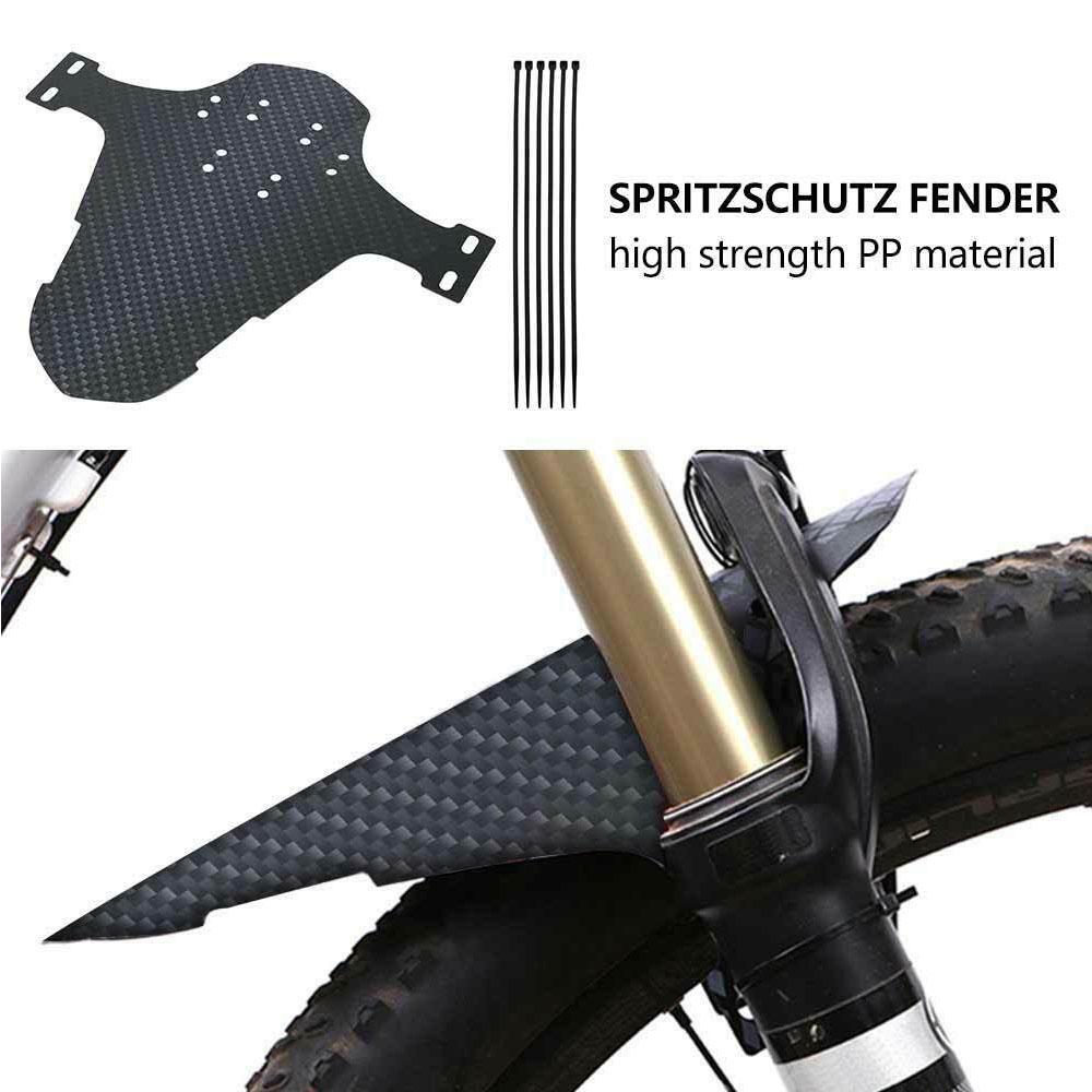 Buy Bike MTB Front Fender Flectional Mudguard Set Mountain Bicycle Road ...