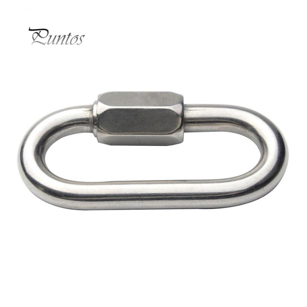 Buy 1Pc Carabiner Screw Locking Gate Hook Snap Clip at affordable ...
