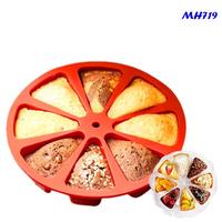 Silicone 8 Points Kang DIY Cake Tool Baking Mold Silicone Cake Mold 8 ...
