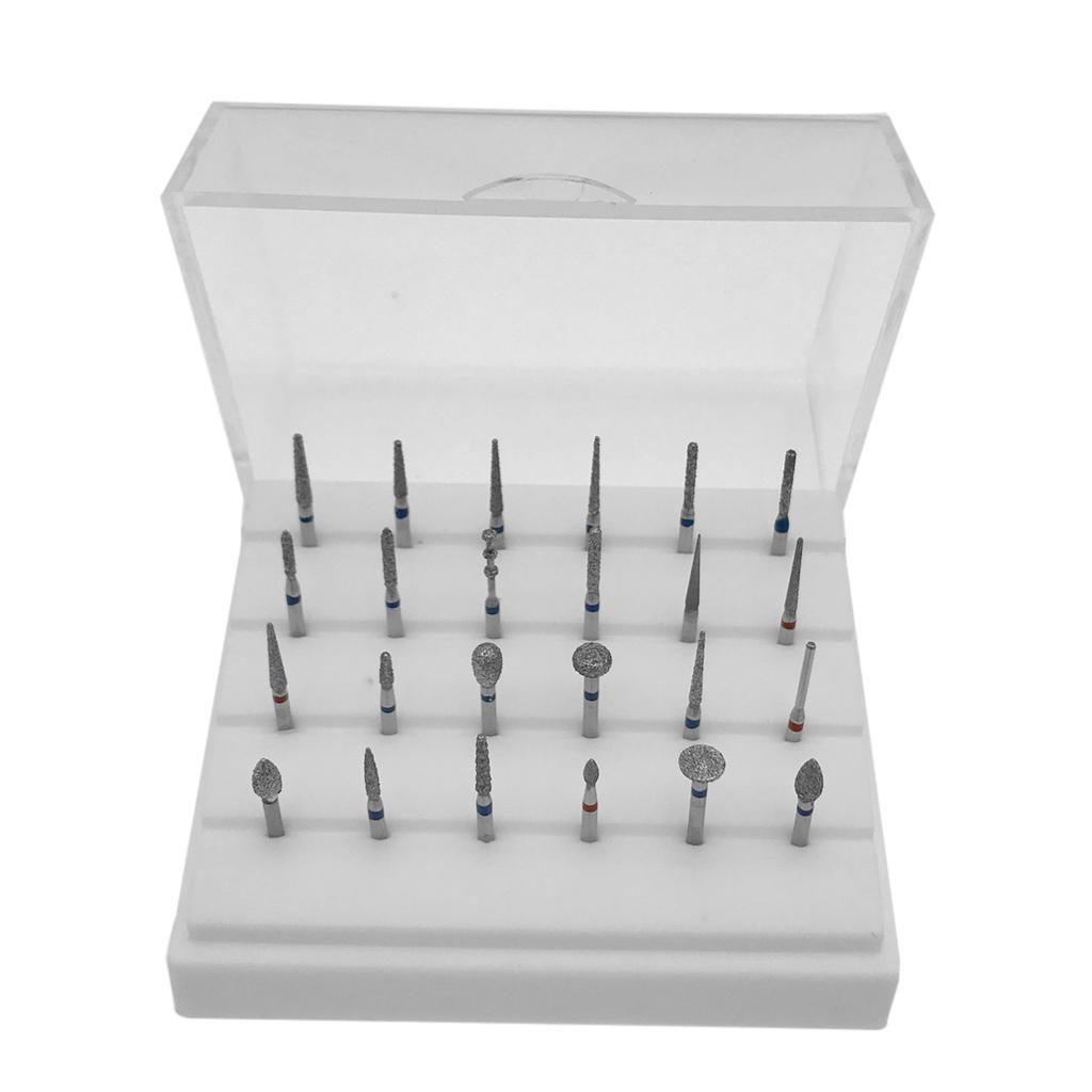 Buy 24Piece Dental Diamond Bur Set Porcelain Shouldered Abutment ...