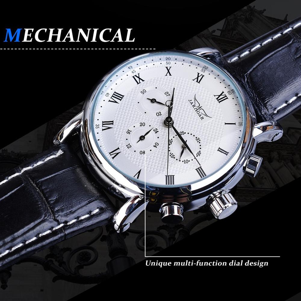 Buy JARAGAR 2022 New Three -plate, Six -pin Men's Automatic Mechanical ...