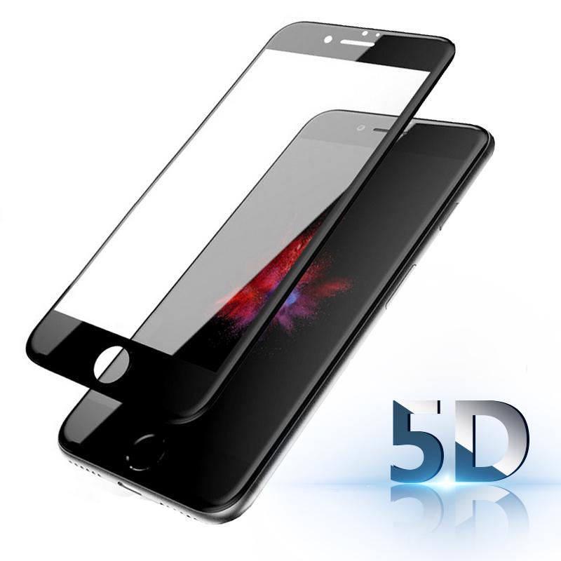 Buy 5D Full Cover LCD Curved Tempered Film Glass For iPhone/Samsung ...