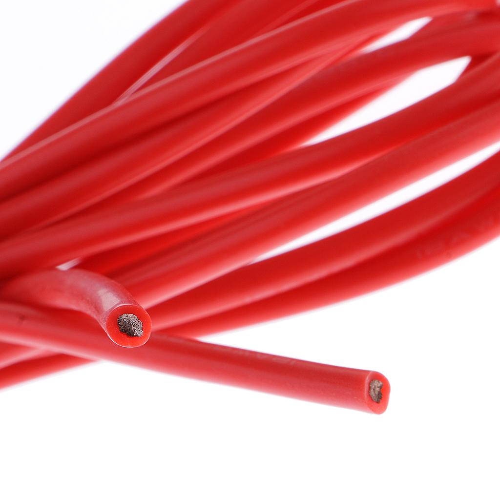 Buy Super Flexible High Temperature Resistant Silicone Wire Blue 12WAG ...