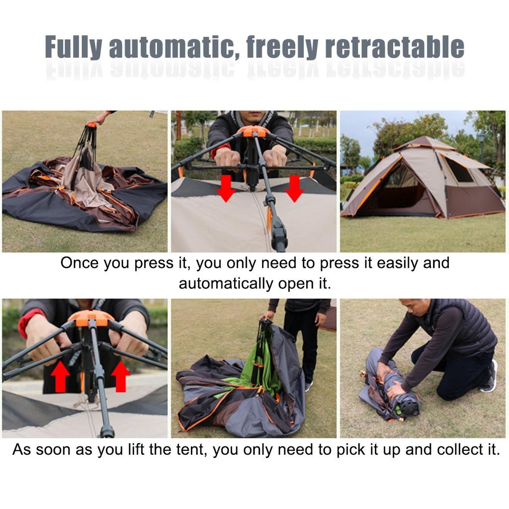 Buy 1-2 People Fully Automatic Installation Outdoor Camping Tent ...