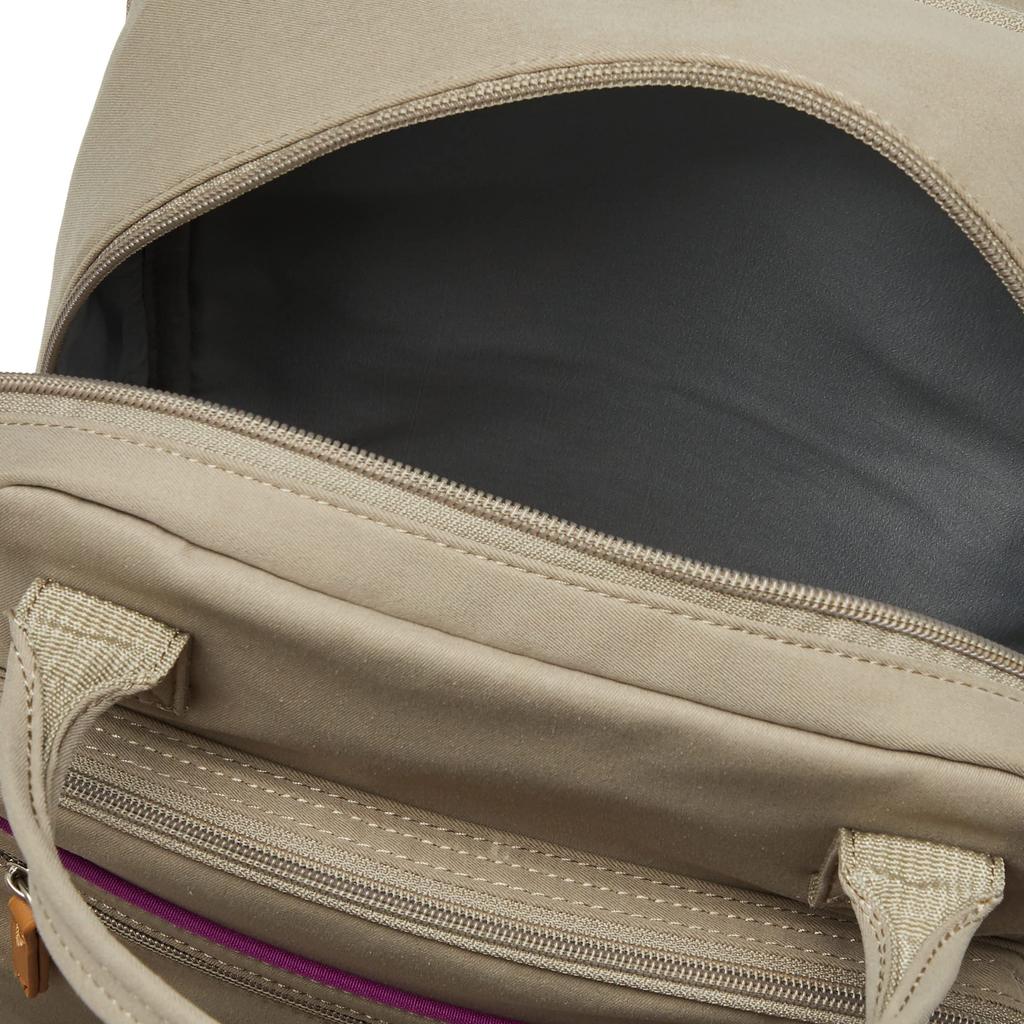 Buy Square Backpack A4 PC Storage 10 Pockets CINNAMON GTM0331 Gray ...