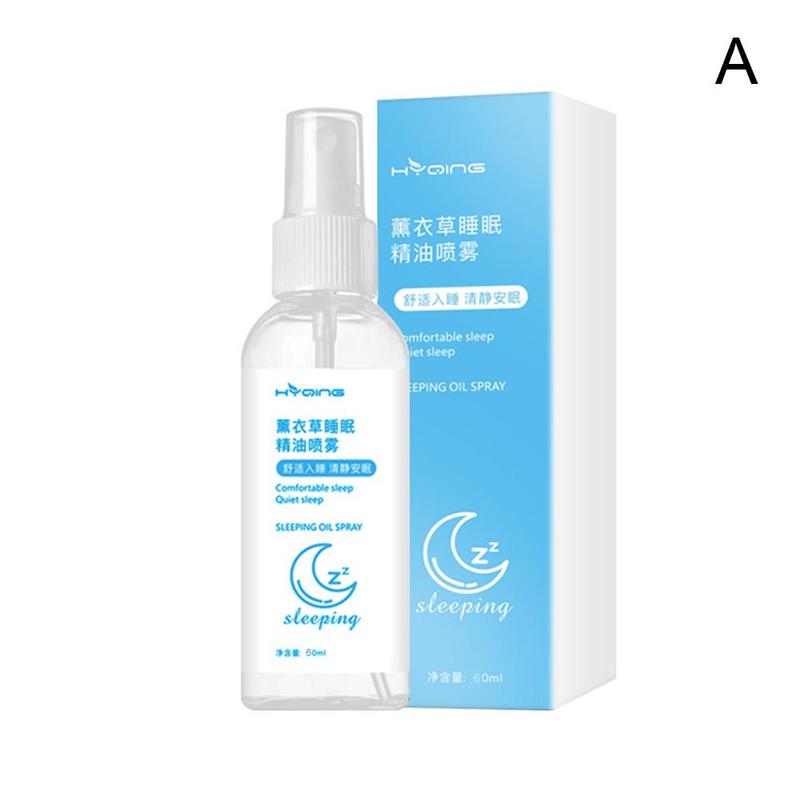Buy 100ml Lavender Pillow Sleep Spray Insomnia Essential Deep Oil ...