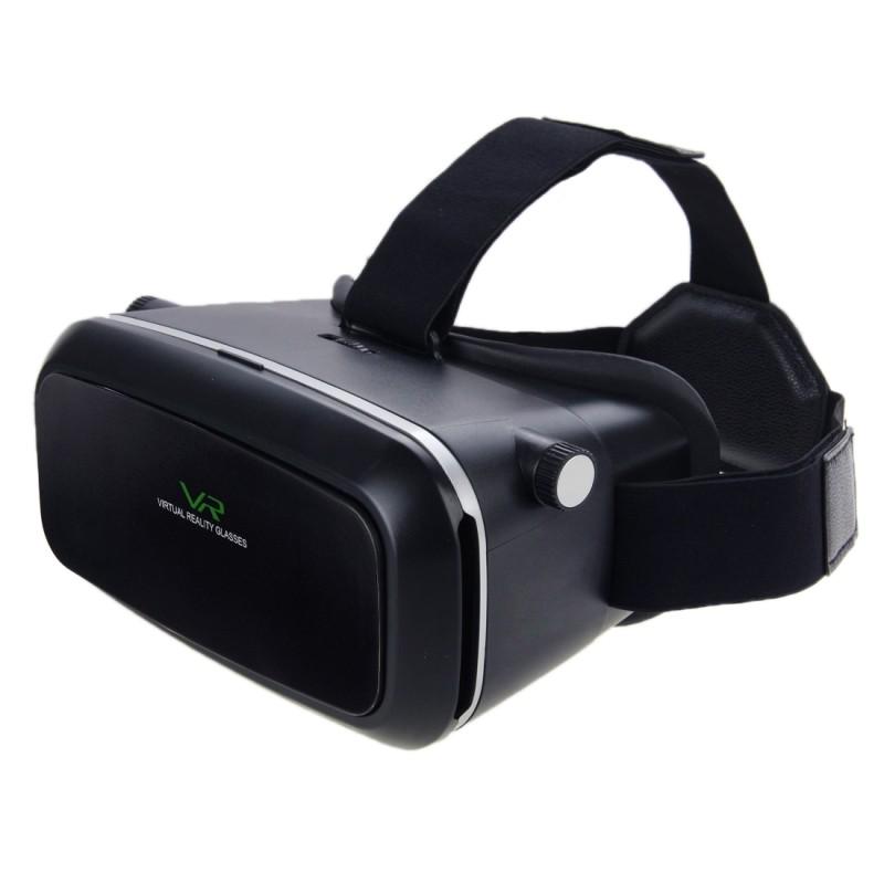 Black VR Headset for iPhone 6 Plus / Samsung Galaxy S6 Etc. 3.5 Inch ...