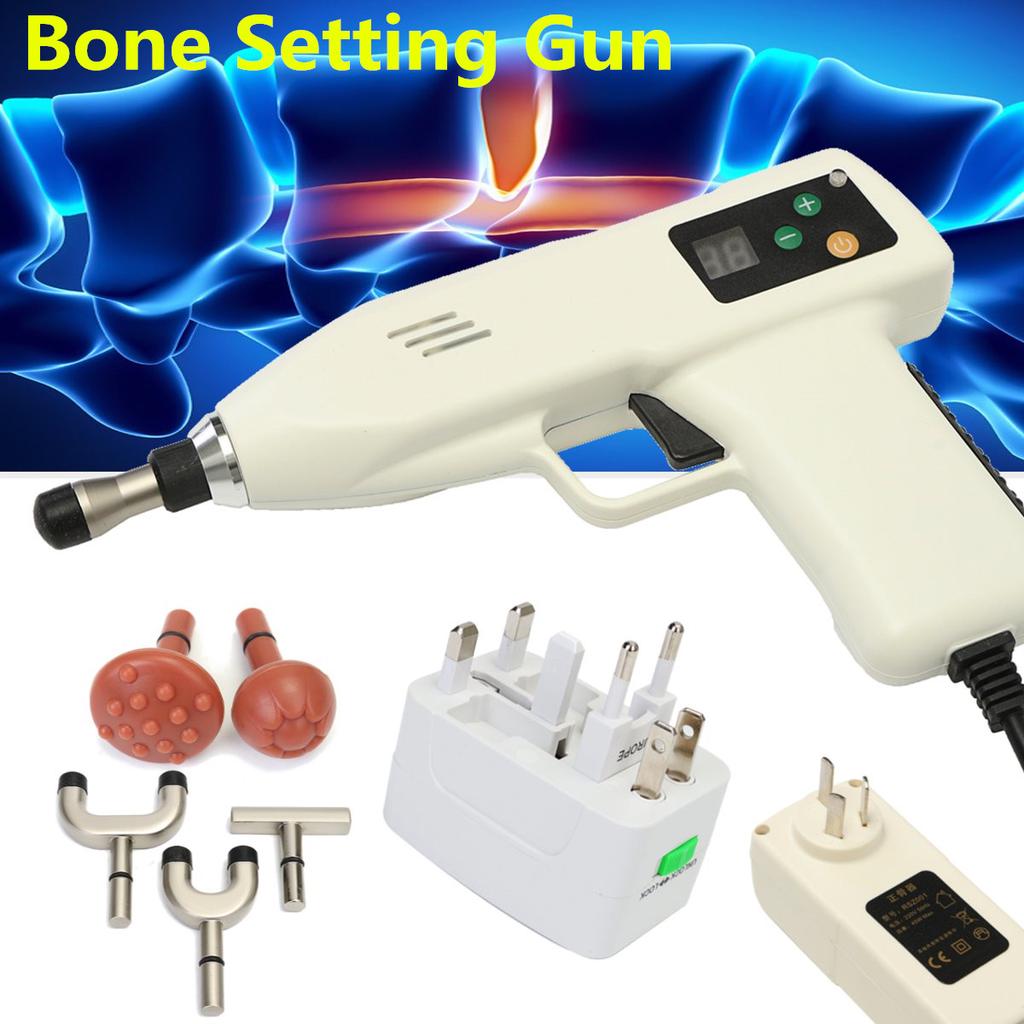 Buy 4 Heads Electric Chiropractic Adjusting Gun Therapy Spine Activator ...