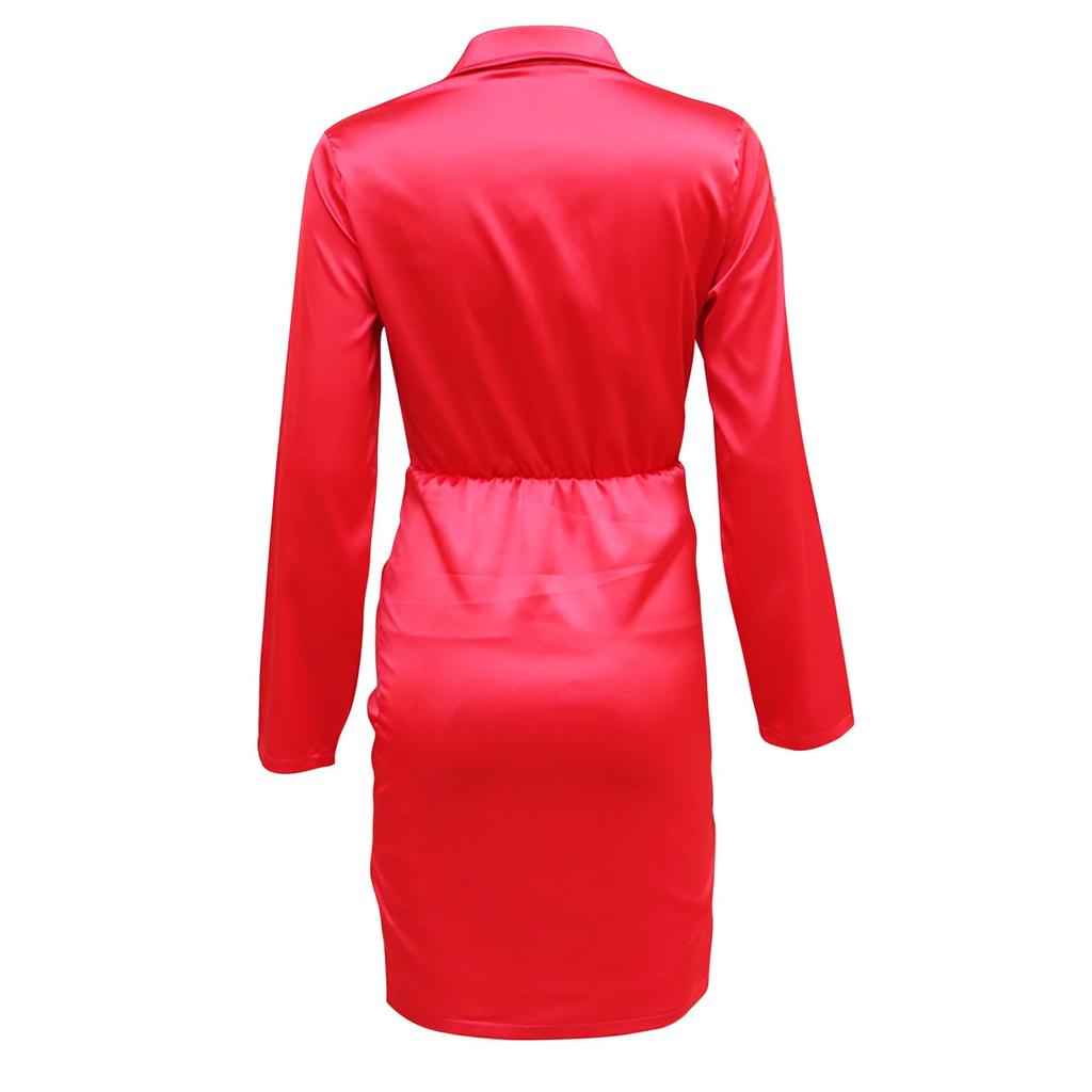 Satın alın (WAD) Sexy Womens Long Sleeve Holiday Printed Solid Color ...