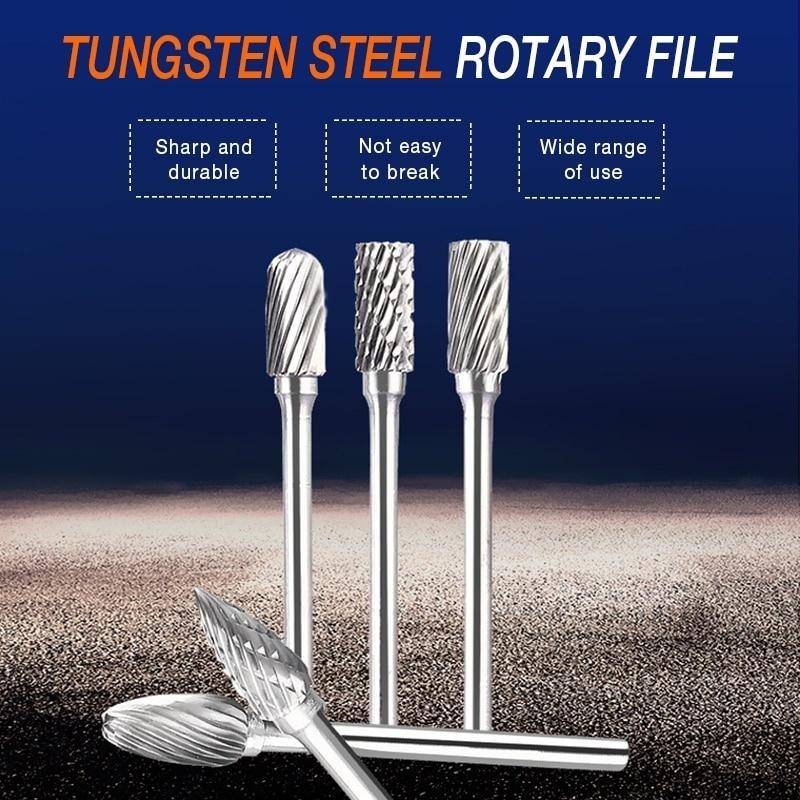Cheap 10 PCS Tungsten Carbide Steel Rotary Files Set Grinders ...