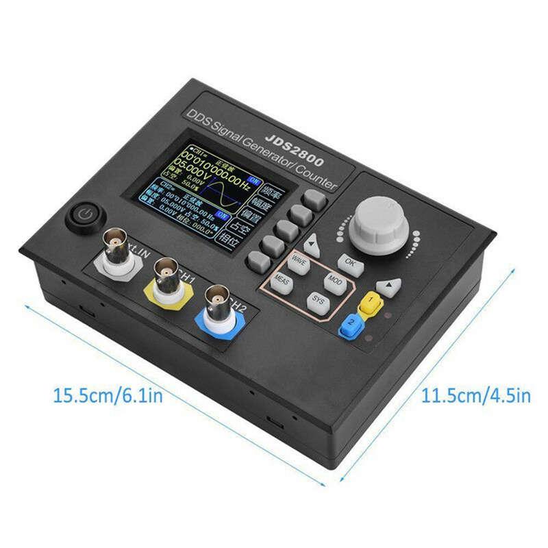 Buy Jds2800 15Mhz Dual-Channel Dds Function Signal Generator Ac100-240V ...