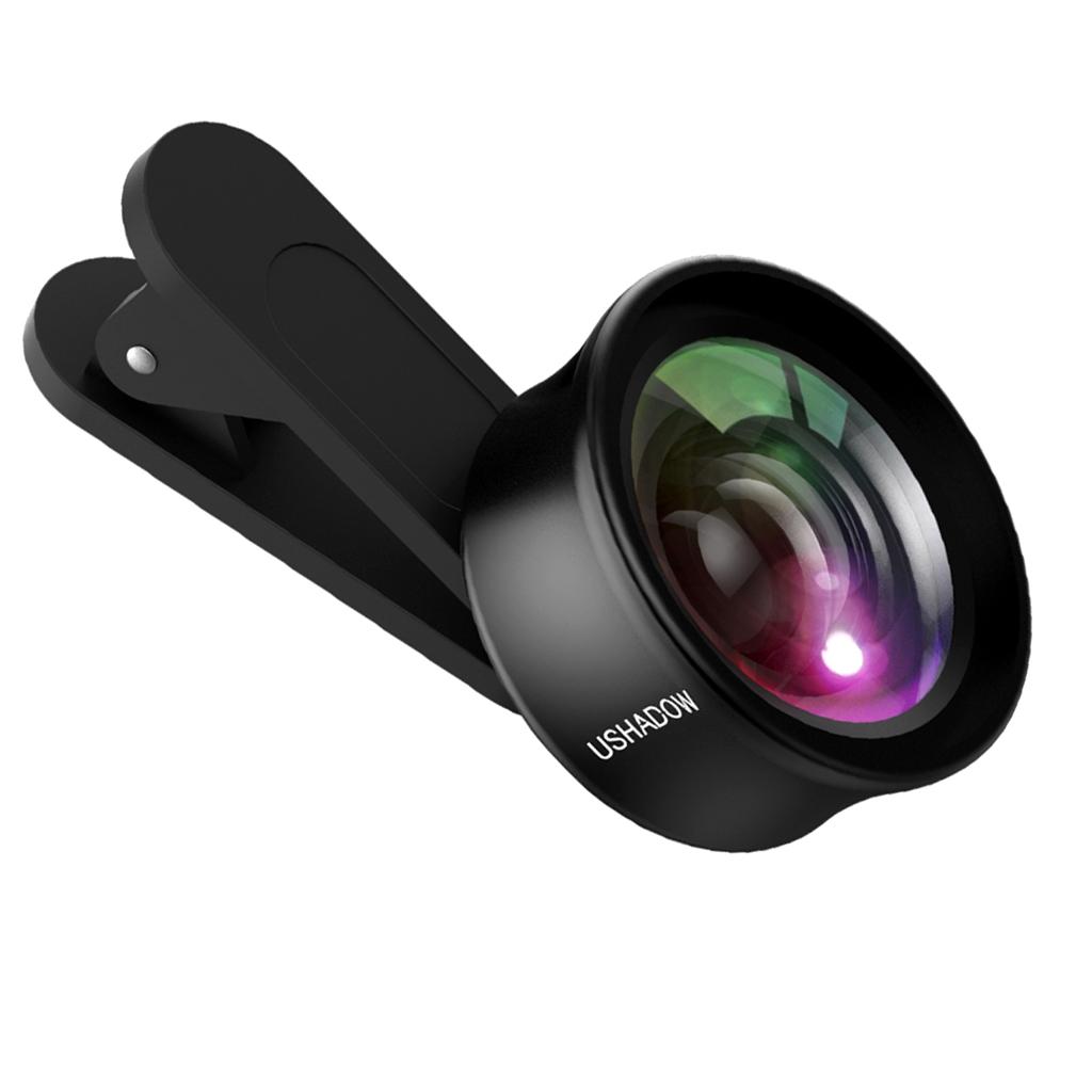 Buy Super Wide Angle 0.6X Lens Clip-on for iPhone Camera Kit Universal ...