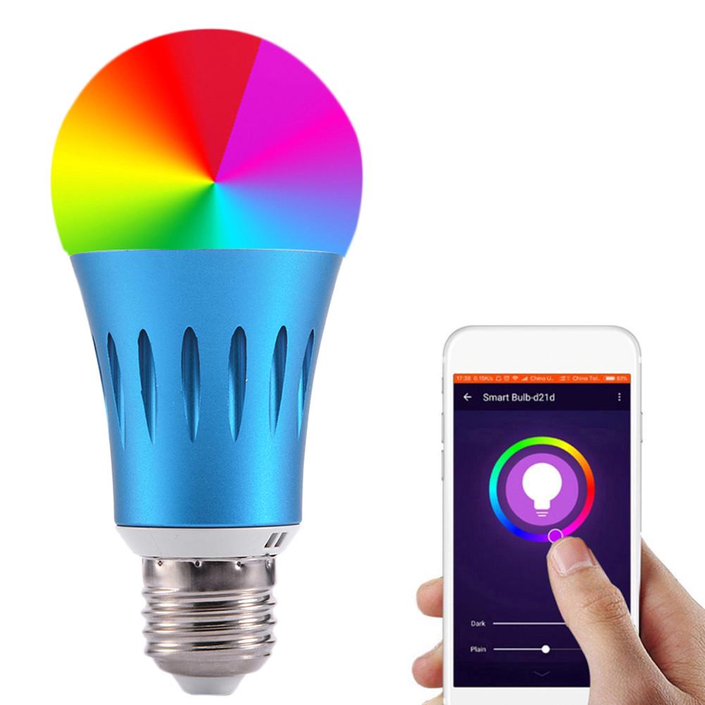Buy WiFi Smart LED Bulb APP Voice Remote Control Bulb Supports For ...