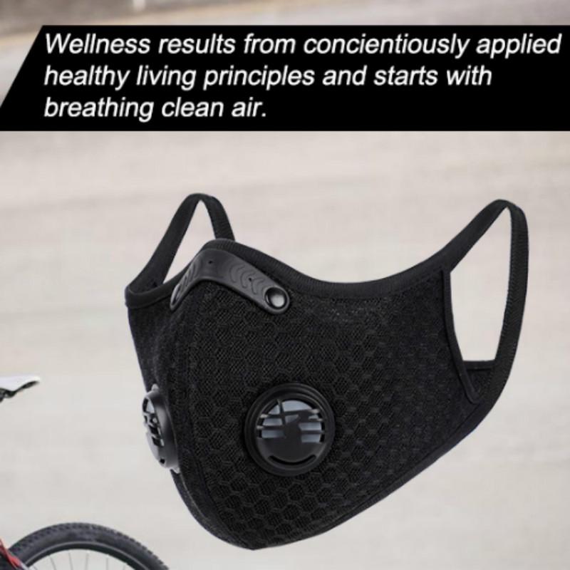 Buy Pm2.5 Dust Mask N95 Filters Breathing Face Mouth Activated Carbon ...
